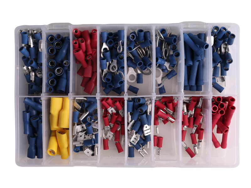 Durite 365 Piece Pre-Insulated Crimp Terminal Assortment Kit 0-203-06 ...