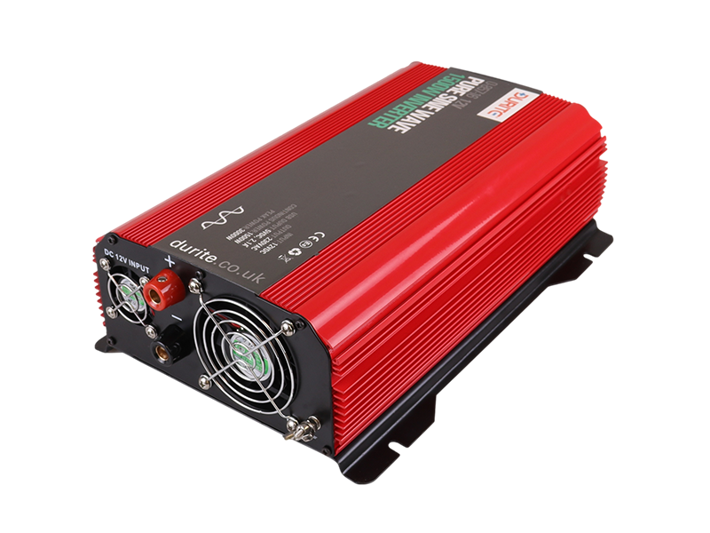 Durite Compact 1500W Pure Sinewave Inverter 12V DC - 230V AC | 12 Volt ...