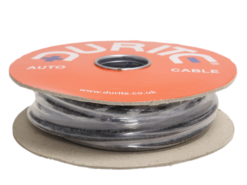 Durite Copper Core Flexible PVC Battery Starter Cable - 35mm² 240A -10m ...