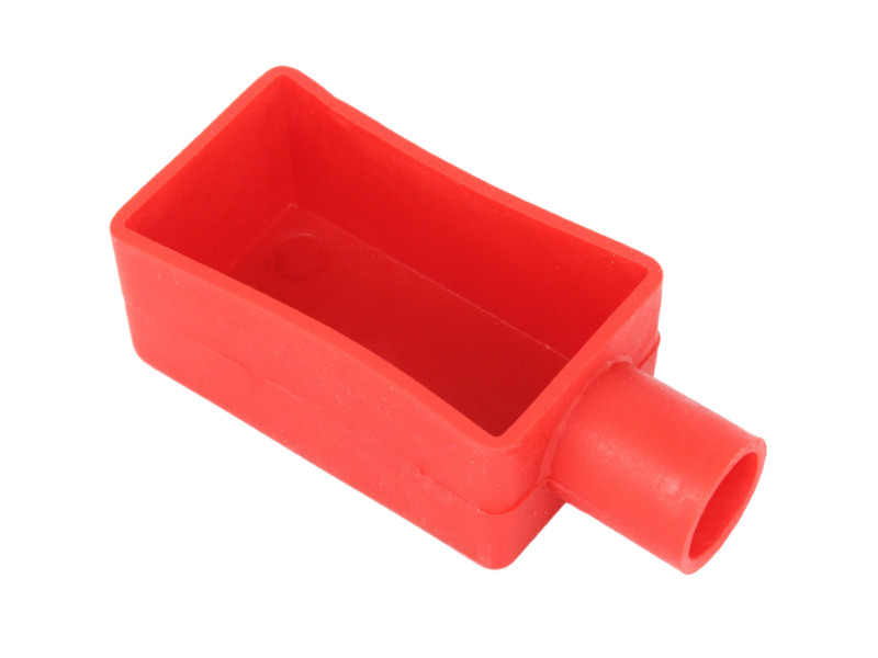 Battery Terminal Cover XL - Straight Entry - Red | 12 Volt Planet
