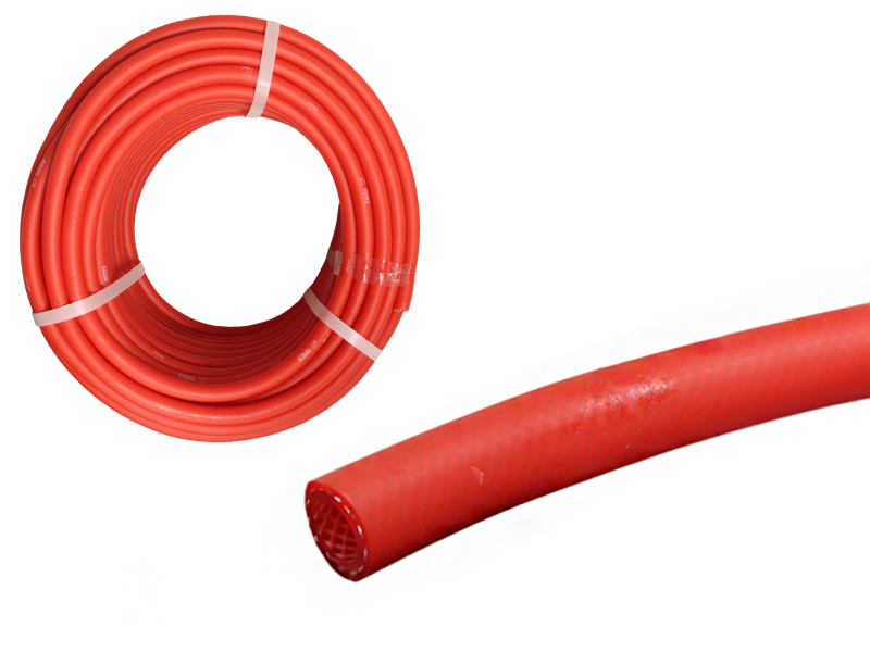Fawo 10mm Reinforced Flexible Red PVC Water Hose - By The Metre | 12 ...