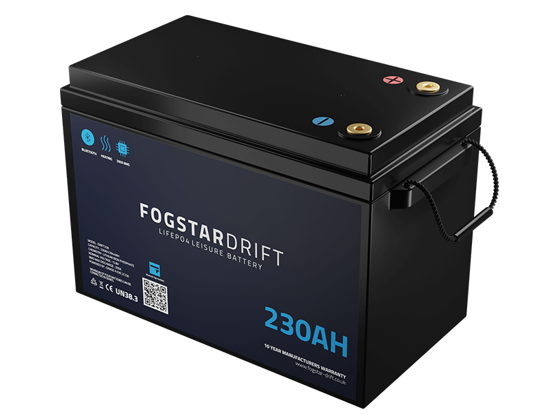 Fogstar Drift 12V 230Ah Lithium Leisure Battery | 12 Volt Planet