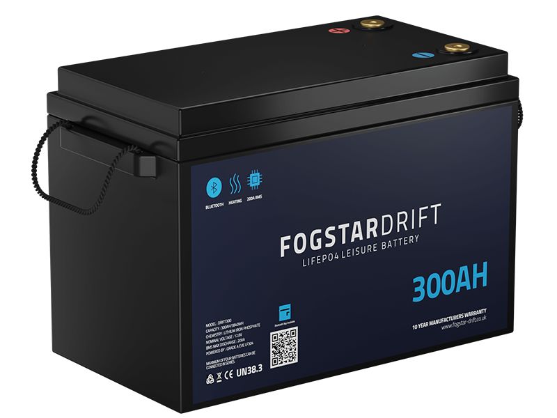 Fogstar Drift 12V 300Ah Lithium Leisure Battery | 12 Volt Planet
