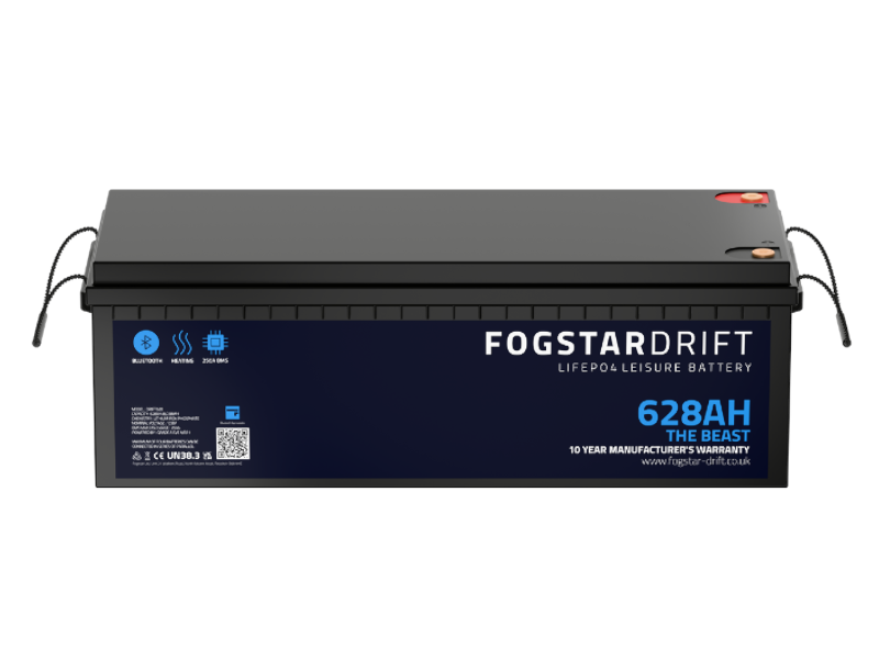 Fogstar Drift 12V 628Ah Lithium Leisure Battery | 12 Volt Planet