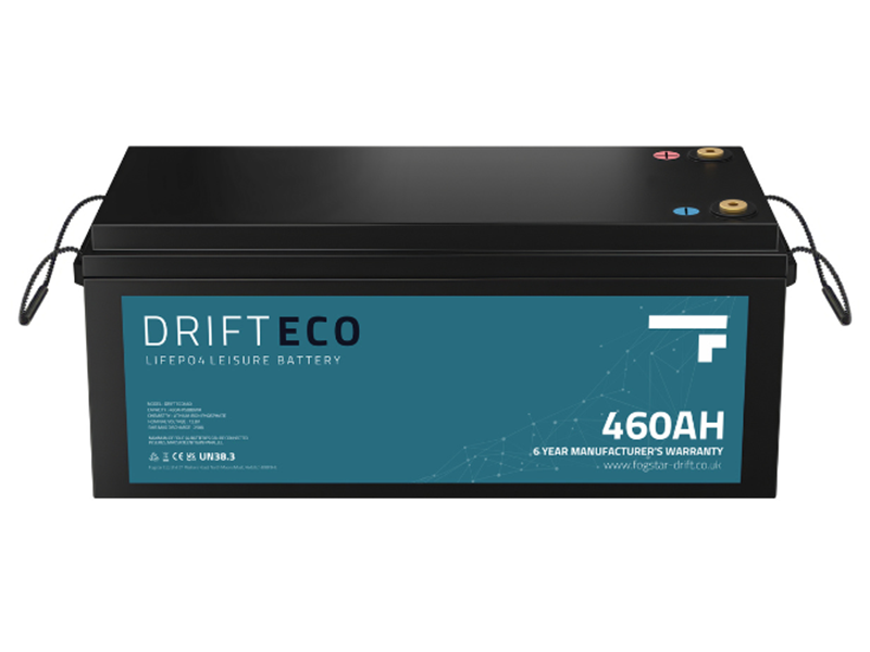 Fogstar Drift ECO 12V 460Ah Lithium Leisure Battery + Bluetooth | 12 ...