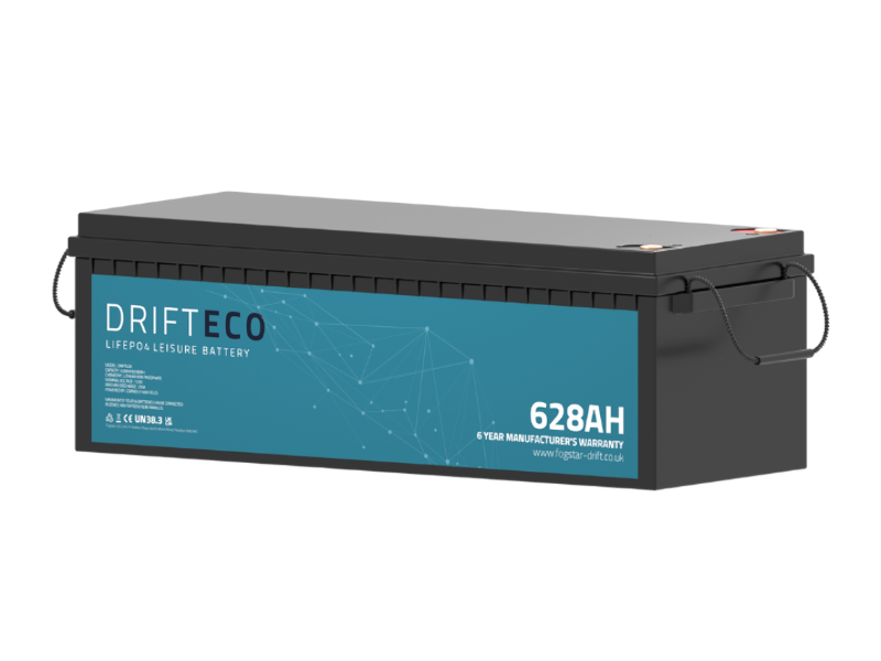 Fogstar Drift ECO 12V 628Ah Lithium Leisure Battery | 12 Volt Planet