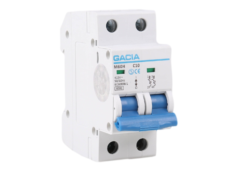 GACIA 10 Amp Double Pole MCB | 12 Volt Planet