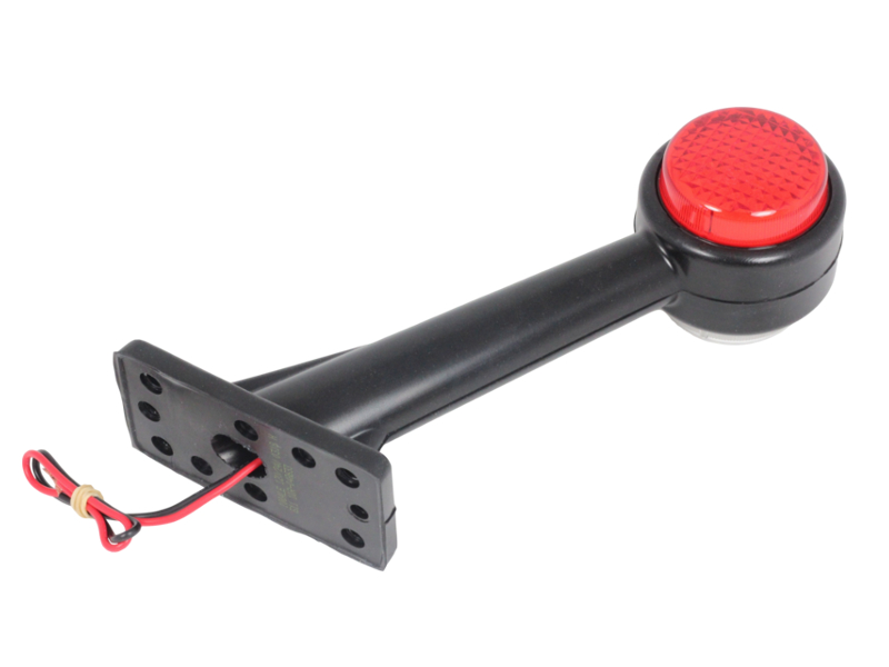 LED Front/Rear Rubber Marker Light - Left Side | 12 Volt Planet