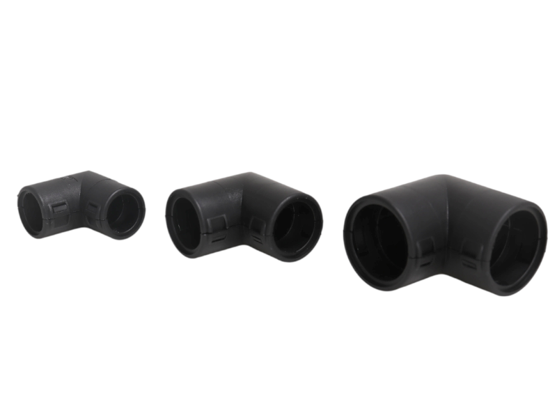 Harnessflex EPS Elbow External Conduit Fitting | 12 Volt Planet