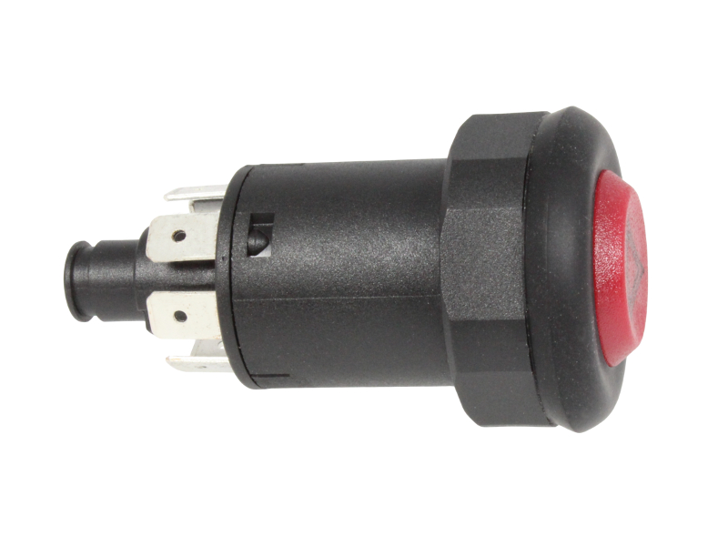 Panel Mounted Illuminated Hazard Warning Switch | 12 Volt Planet