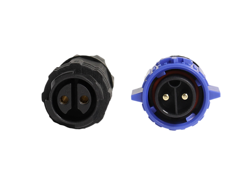 IP67 Waterproof 2-Way Inline Quick Release Locking Connector - 300V ...