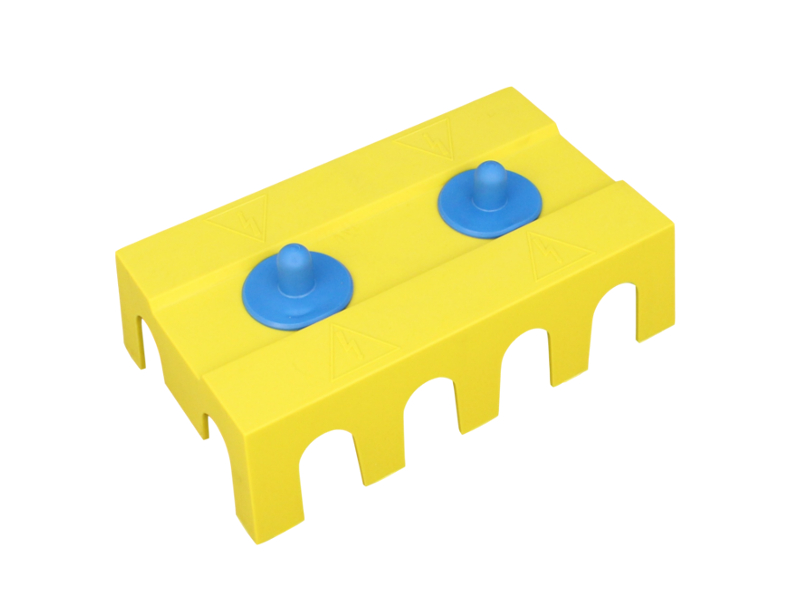 VTE Dual 4 Point Power Distribution Block / Busbar VTE Dual 4 Point Power Distribution Block / Busbar