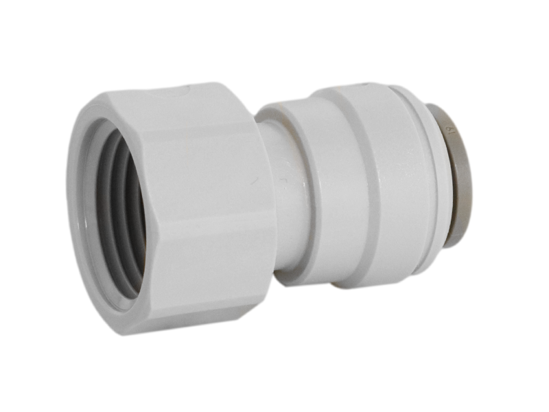 John Guest Push Fit Straight Adaptor 12mm - 1/2" BSP Female | 12 Volt ...