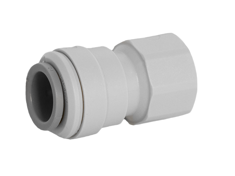 John Guest Push Fit Straight Adaptor 12mm - 3/8" BSP Female | 12 Volt ...