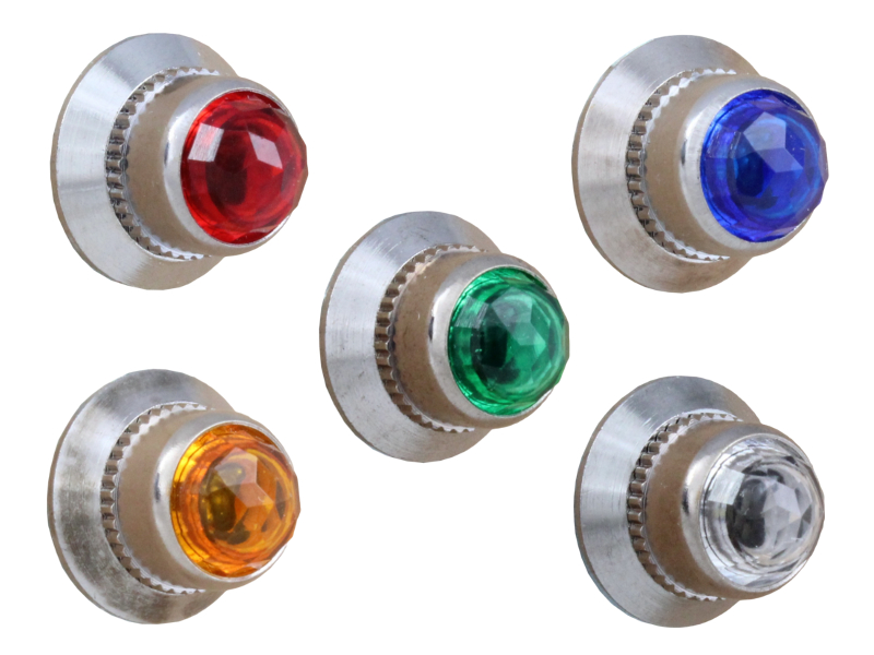 12V Stainless Steel LED Pilot / Warning Light | 12 Volt Planet