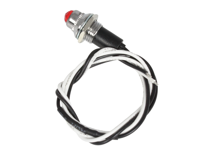 12V Stainless Steel LED Pilot / Warning Light | 12 Volt Planet