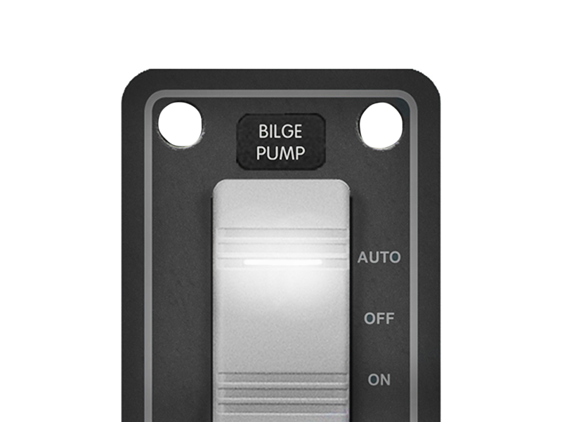 Blue Sea Systems 8263 IP66 Water-Resistant Bilge Pump Control Panel - 1 ...