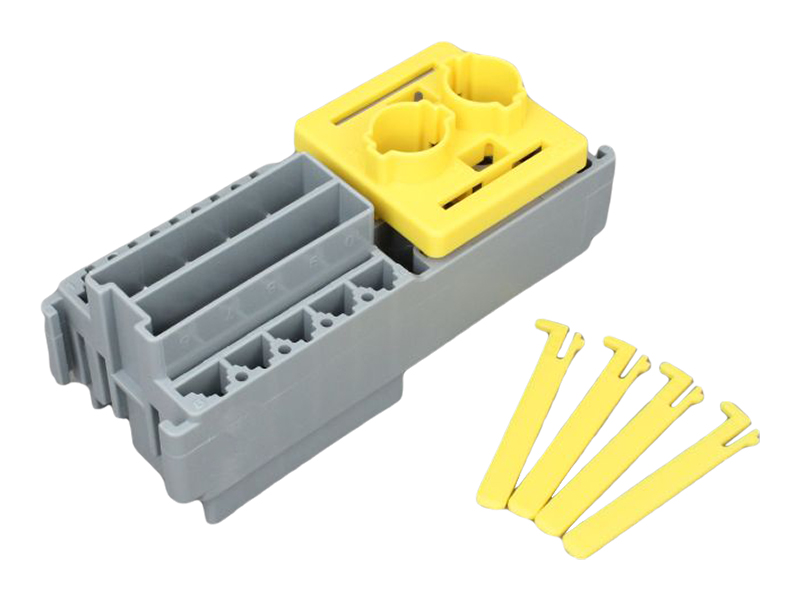 Module For 1x High Power Relay & 10x Mini Blade Fuses | 12 Volt Planet