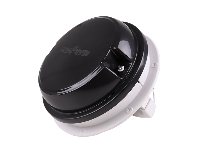 Maxxair Maxxfan Dome PLUS Roof/Wall Fan With LED Lighting - Black | 12 ...