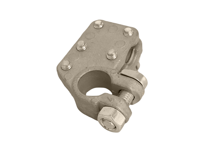 Negative Battery Terminal Clamp For Dual Cables (50-70mm2) | 12 Volt Planet