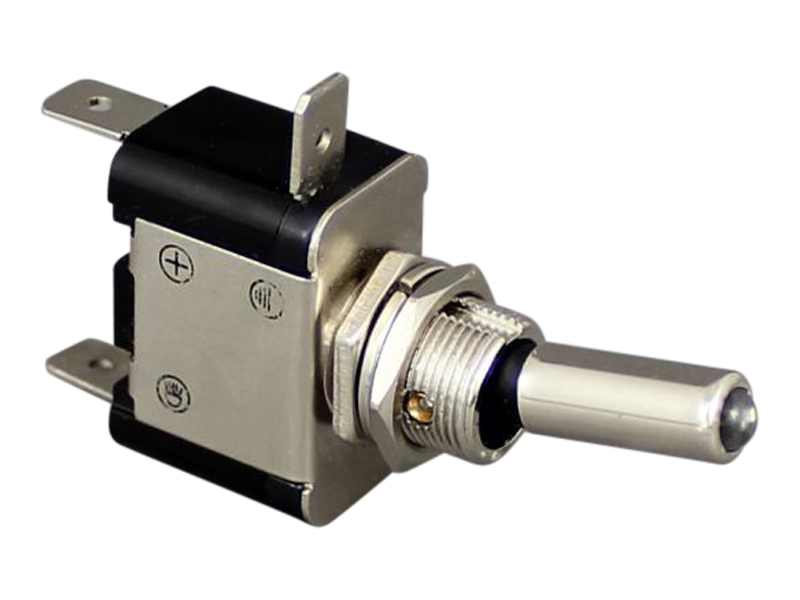 12V 20A 1 Way Toggle Switch - Lever Tip Light | 12 Volt Planet