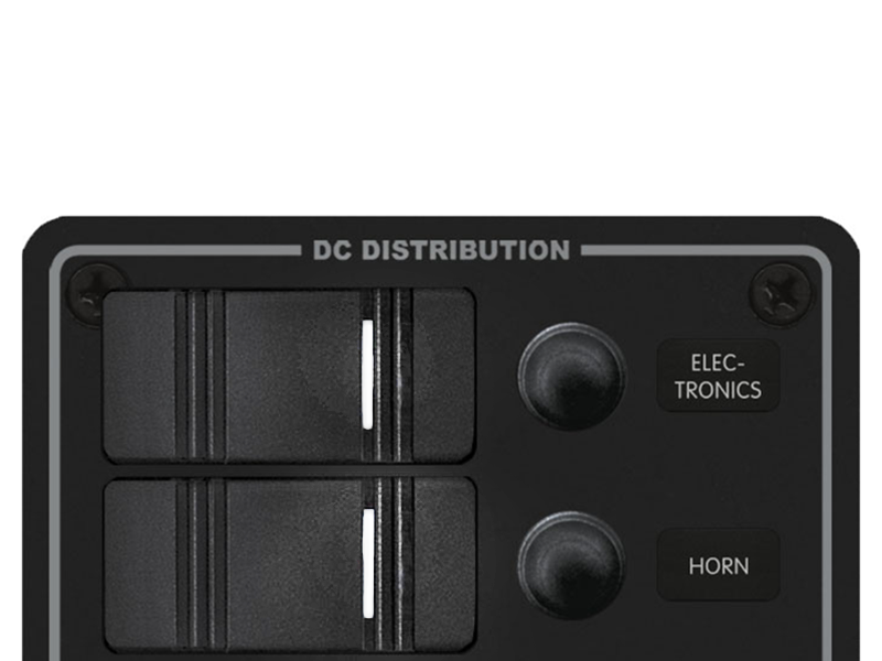 Blue Sea Systems 8373 IP66 Water-Resistant Circuit Breaker Switch Panel ...