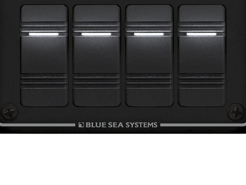 Blue Sea Systems 8371 IP66 Water-Resistant Circuit Breaker Switch Panel ...