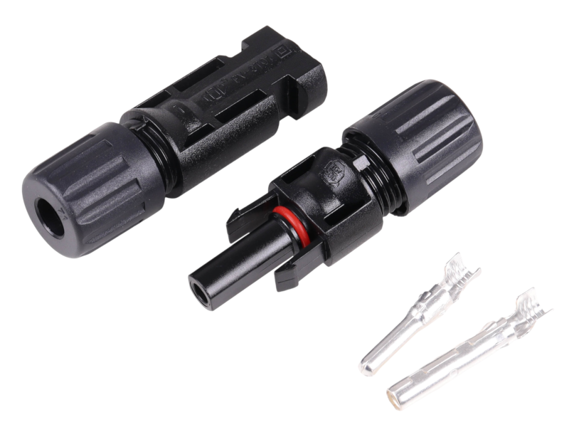 Pair of Male/Female MC4-Compatible Solar Connectors | 12 Volt Planet