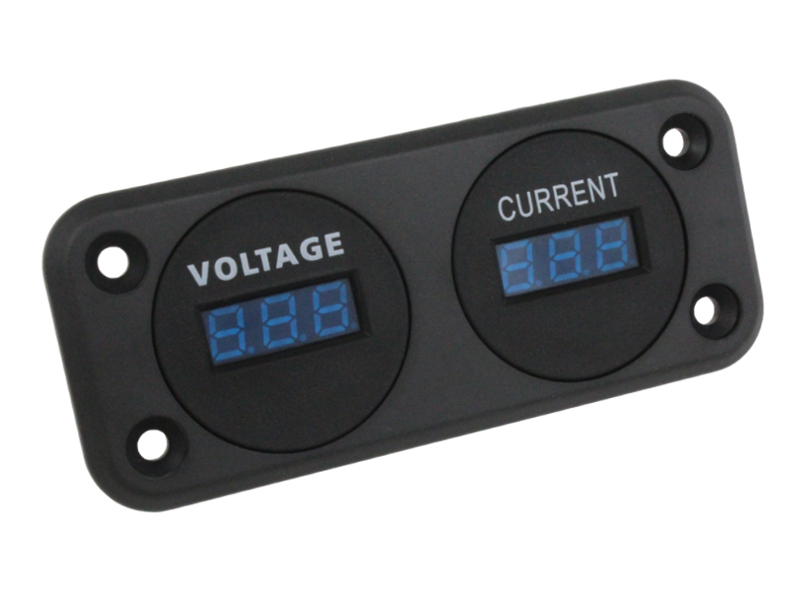 Panel Mount Digital Ammeter 12V & 24V DC | 12 Volt Planet