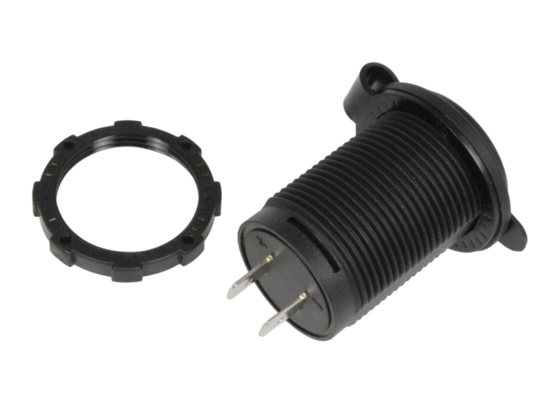 Panel Mount Twin USB Power Socket | 12 Volt Planet