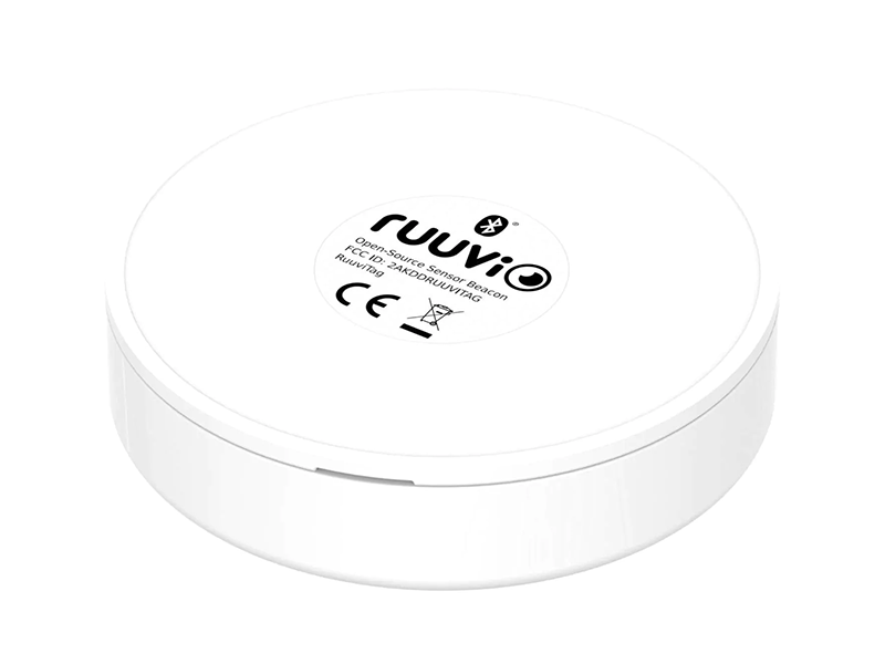 RuuviTag 4-in-1 Wireless Temperature, Humidity, Air Pressure & Motion ...