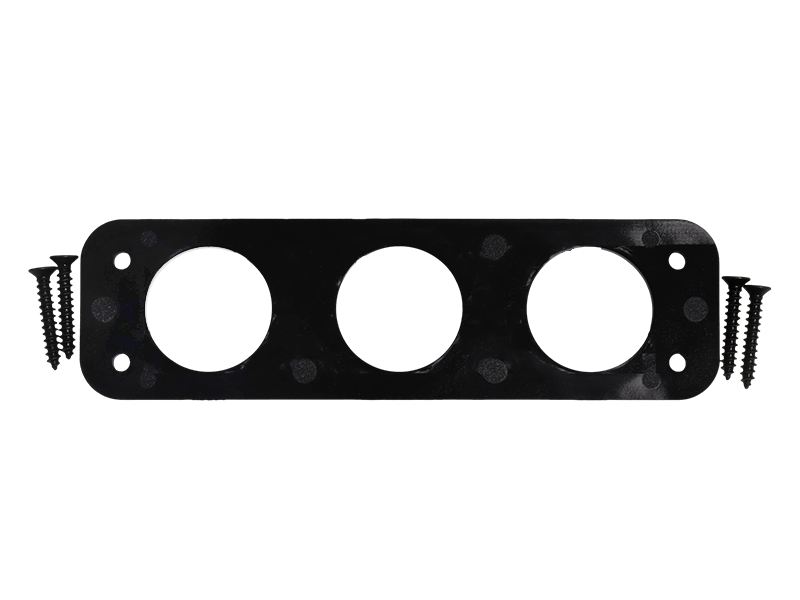 Ripca 3 Hole Panel For Meters & Power Sockets | 12 Volt Planet