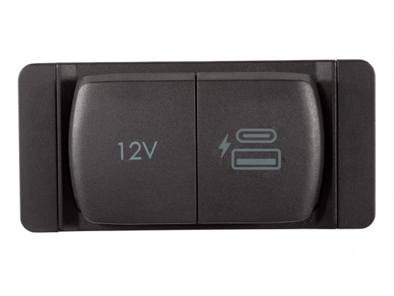 Scanstrut Flip Pro Duo USB-A, USB-C Charger & 12V Power Socket | 12 ...