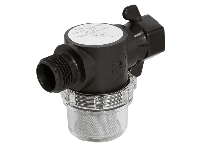 Shurflo Twist-On Strainer Filter – 1/2" BSP Wingnut To 1/2” BSP male ...