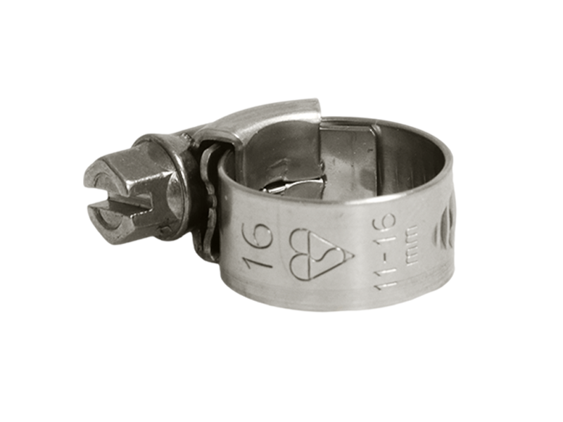 JCS Hi-Grip Stainless Steel 304 Hose Clip 11-16mm | 12 Volt Planet