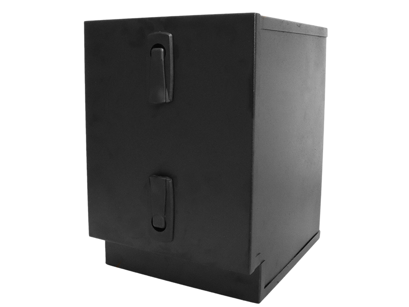 Steel Safety Gas Locker For Camping Gaz 907 Cylinders | 12 Volt Planet