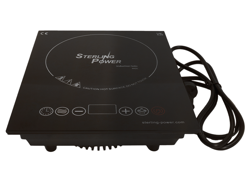 Sterling Power 1000W Fixed/Recessed Single Induction Hob (Built-In ...