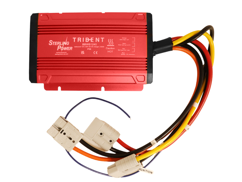 Sterling Power Trident IP68 Pro Batt BBWS1240 - 12/24V to 12V 40A DC-DC ...