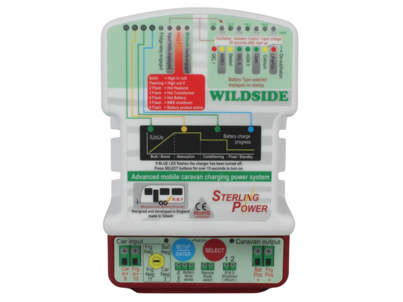 Sterling Wildside Caravan B2B Charger 12/12V | 12 Volt Planet