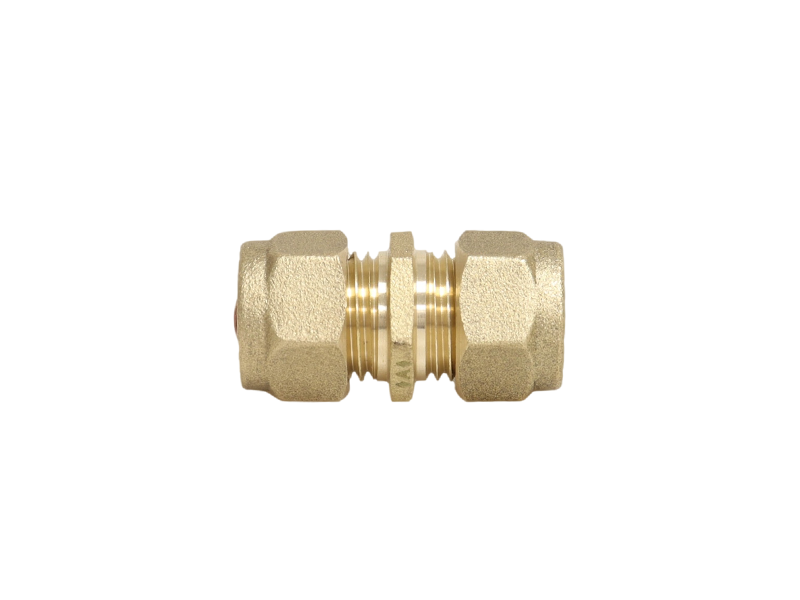 Straight Compression Fitting For 8mm Copper Gas Pipe | 12 Volt Planet