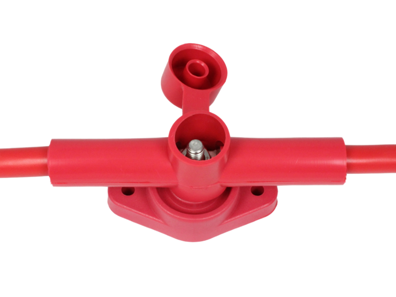 VTE 956 Series Terminal Insulator - 2 Way - Red | 12 Volt Planet