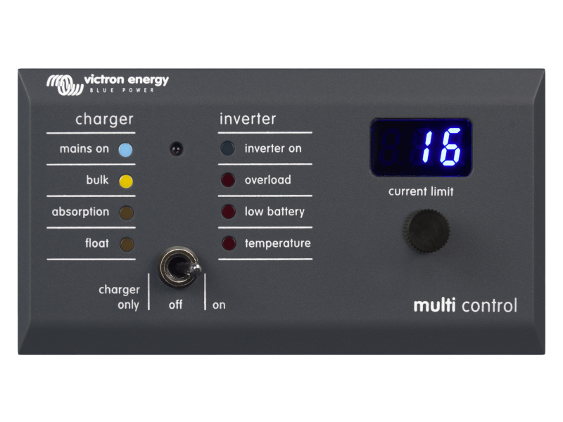 Victron Digital Multi Control 200/200A GX Panel | 12 Volt Planet
