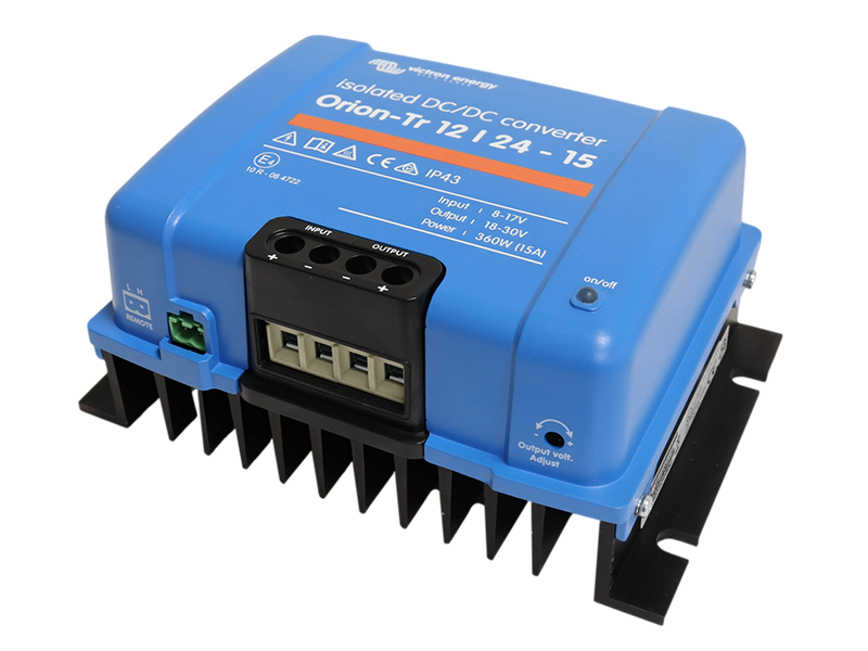 Victron Energy Orion-Tr DC-DC Converter 12V-24V 15A (360W) - Isolated ...