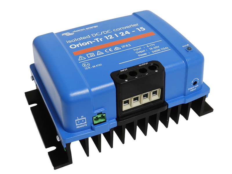Victron Energy Orion-Tr DC-DC Converter 12V-24V 15A (360W) - Isolated ...