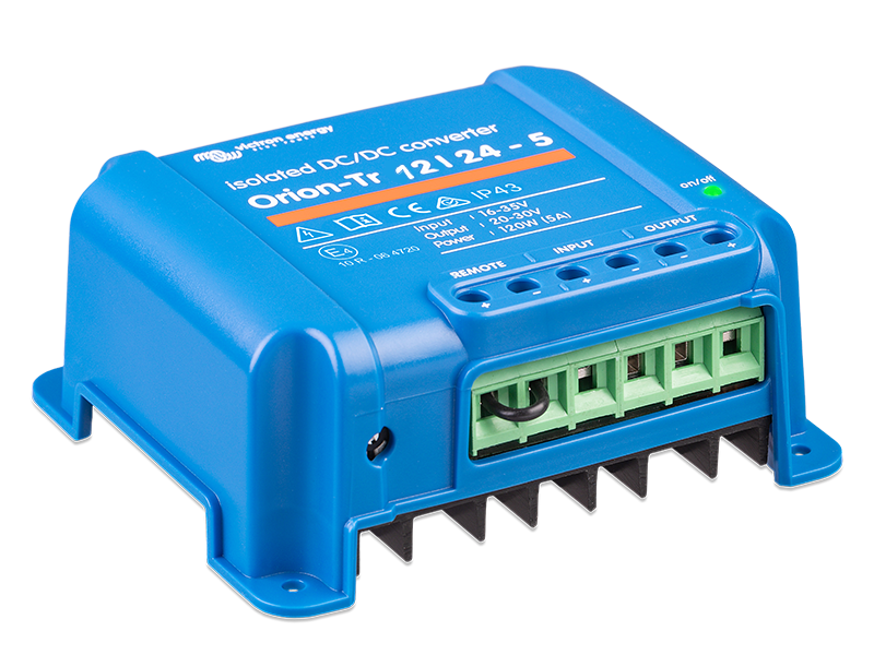 Victron Energy Orion-Tr DC-DC Converter 12V-24V 5A (120W) - Isolated ...