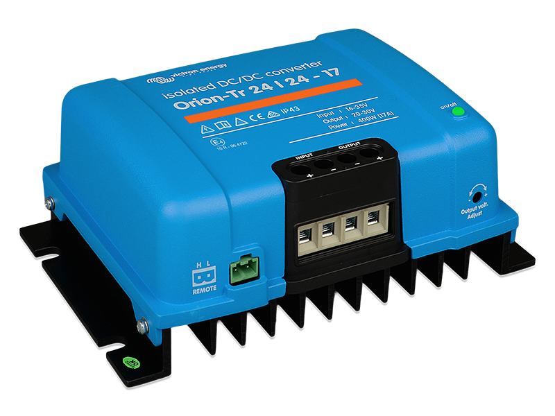 Victron Energy Orion-Tr DC-DC Converter 24V-24V 17A (400W) - Isolated ...