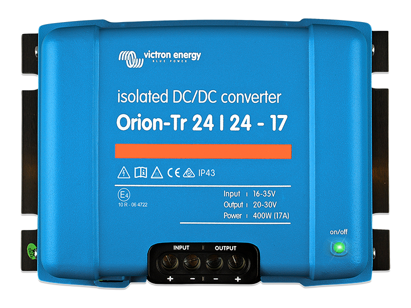 Victron Energy Orion-Tr DC-DC Converter 24V-24V 17A (400W) - Isolated ...