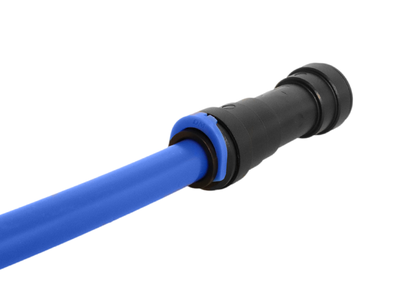 W4 Push Fit Collet Clip 12mm - Blue (Pack of 5) | 12 Volt Planet