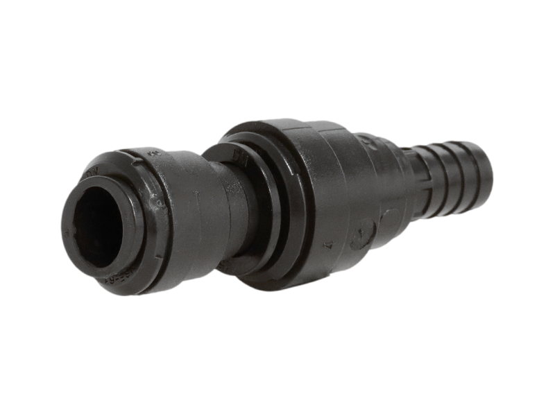 W4 Push Fit Straight Adaptor 12mm - 13mm (1/2") Flexible Hose | 12 Volt ...