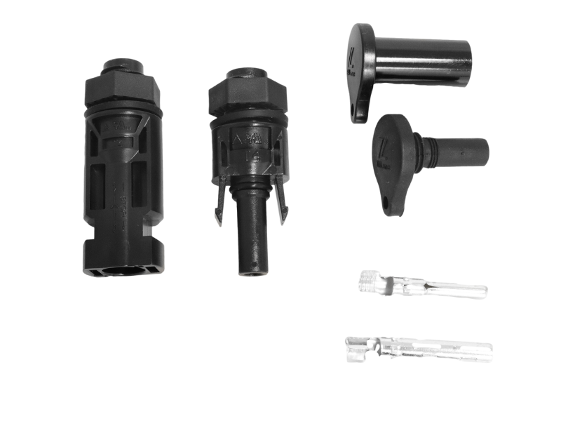 Waterproof Double Cable Entry Gland With T4 & MC4 Compatible Connectors ...